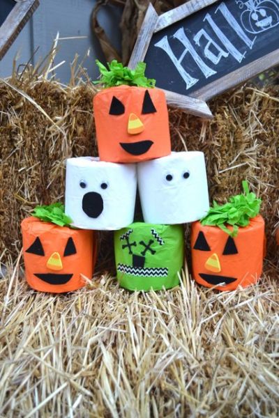 Toilet Paper Roll Halloween Game | Fun Family Crafts