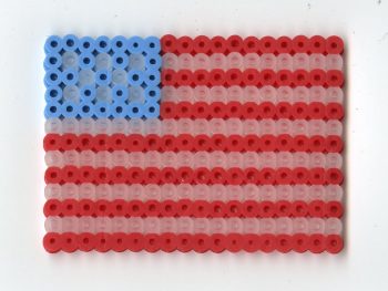 Perler Bead Flags | Fun Family Crafts