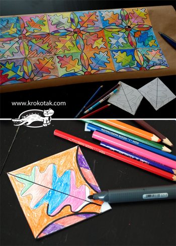 Autumn Mosaic | Fun Family Crafts