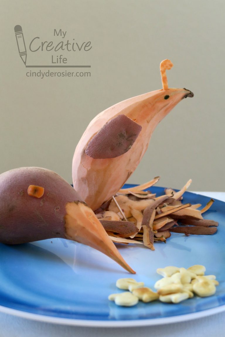 Sweet Potato Quail and Eagle | Fun Family Crafts