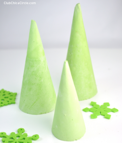 Colored Chalk Christmas Trees | Fun Family Crafts