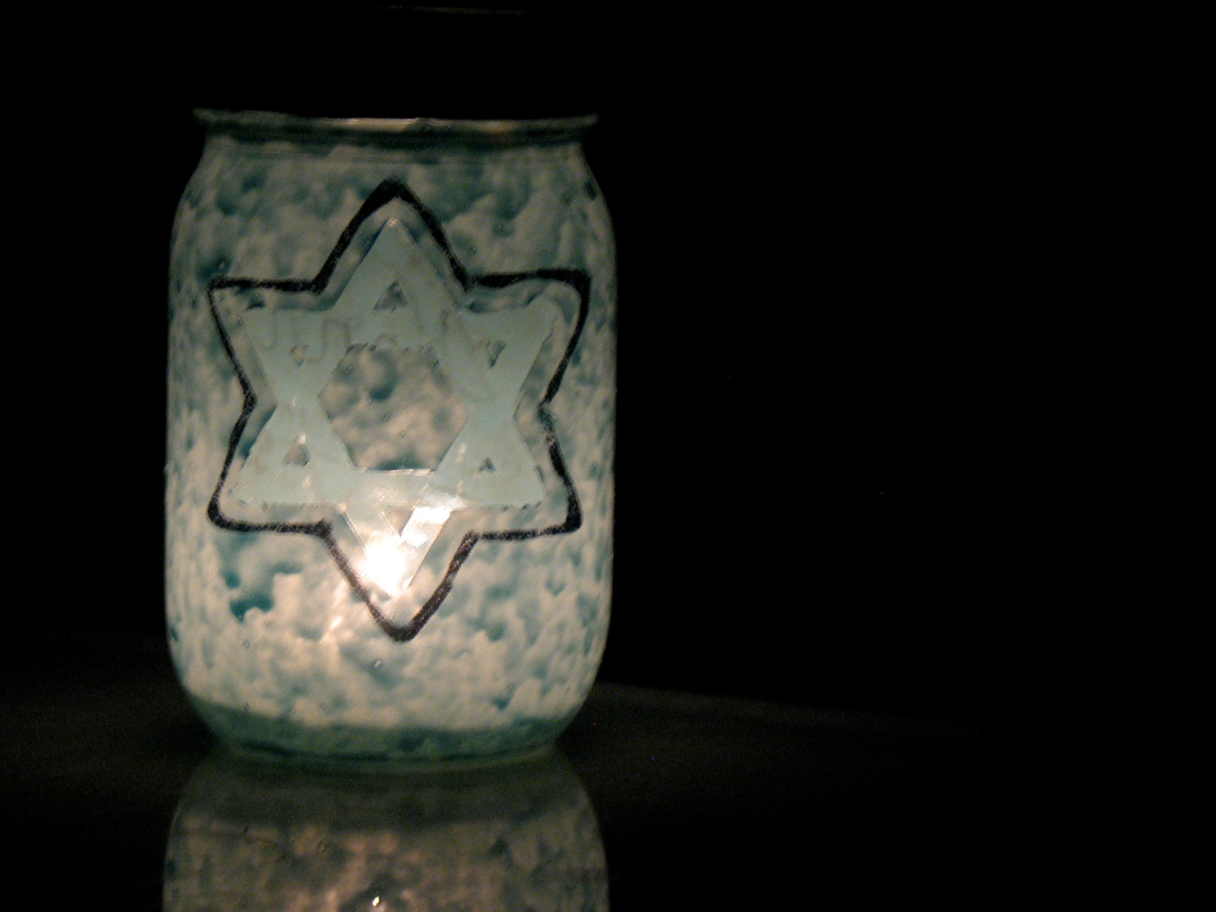 Star of David Luminary | Fun Family Crafts
