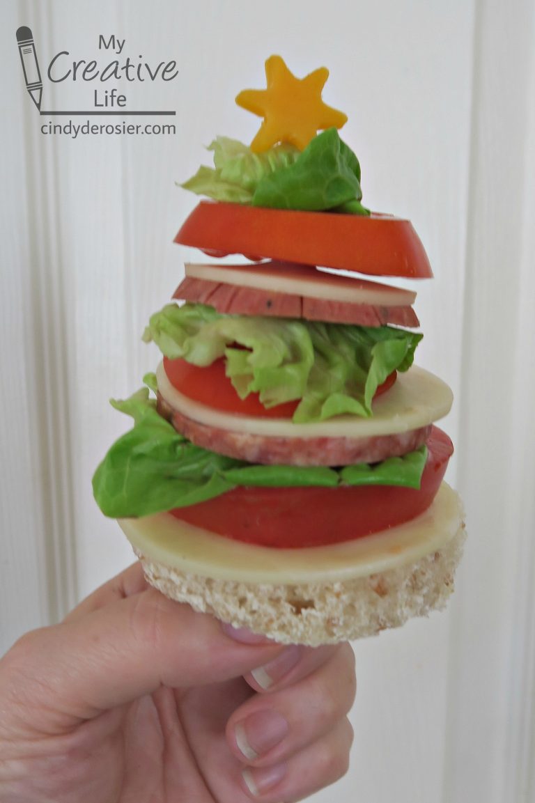 Christmas Tree Sandwich Kabob | Fun Family Crafts