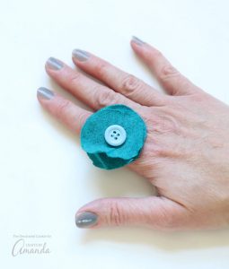 Flower T-Shirt Rings | Fun Family Crafts