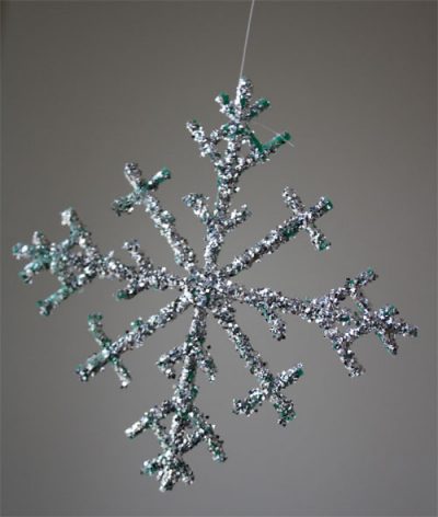 Berry Basket Snowflake | Fun Family Crafts