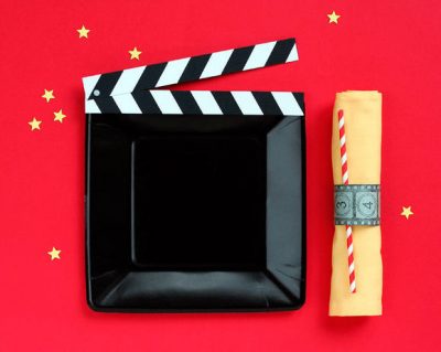 Movie Awards Party Tablesetting | Fun Family Crafts