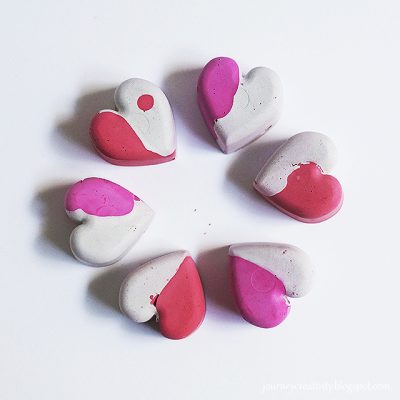 Plaster Hearts | Fun Family Crafts