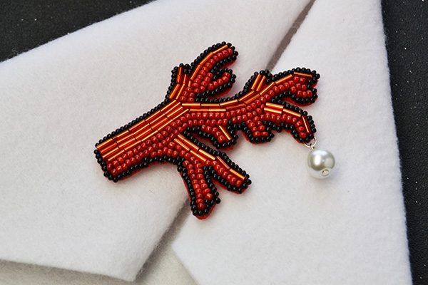 Embroidered Coral Design | Fun Family Crafts