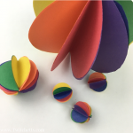 Rainbow Spheres | Fun Family Crafts