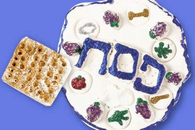 Clay Passover Seder Plate | Fun Family Crafts