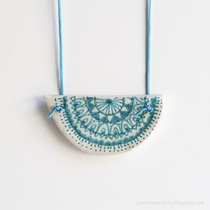Clay Mandala Pendant | Fun Family Crafts