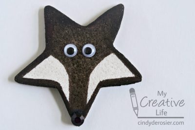 Salt Dough Fox Magnet | Fun Family Crafts