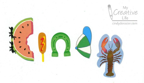 Sticker Name Art | Fun Family Crafts