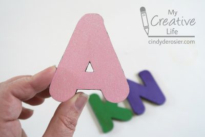 Monogram Magnets | Fun Family Crafts