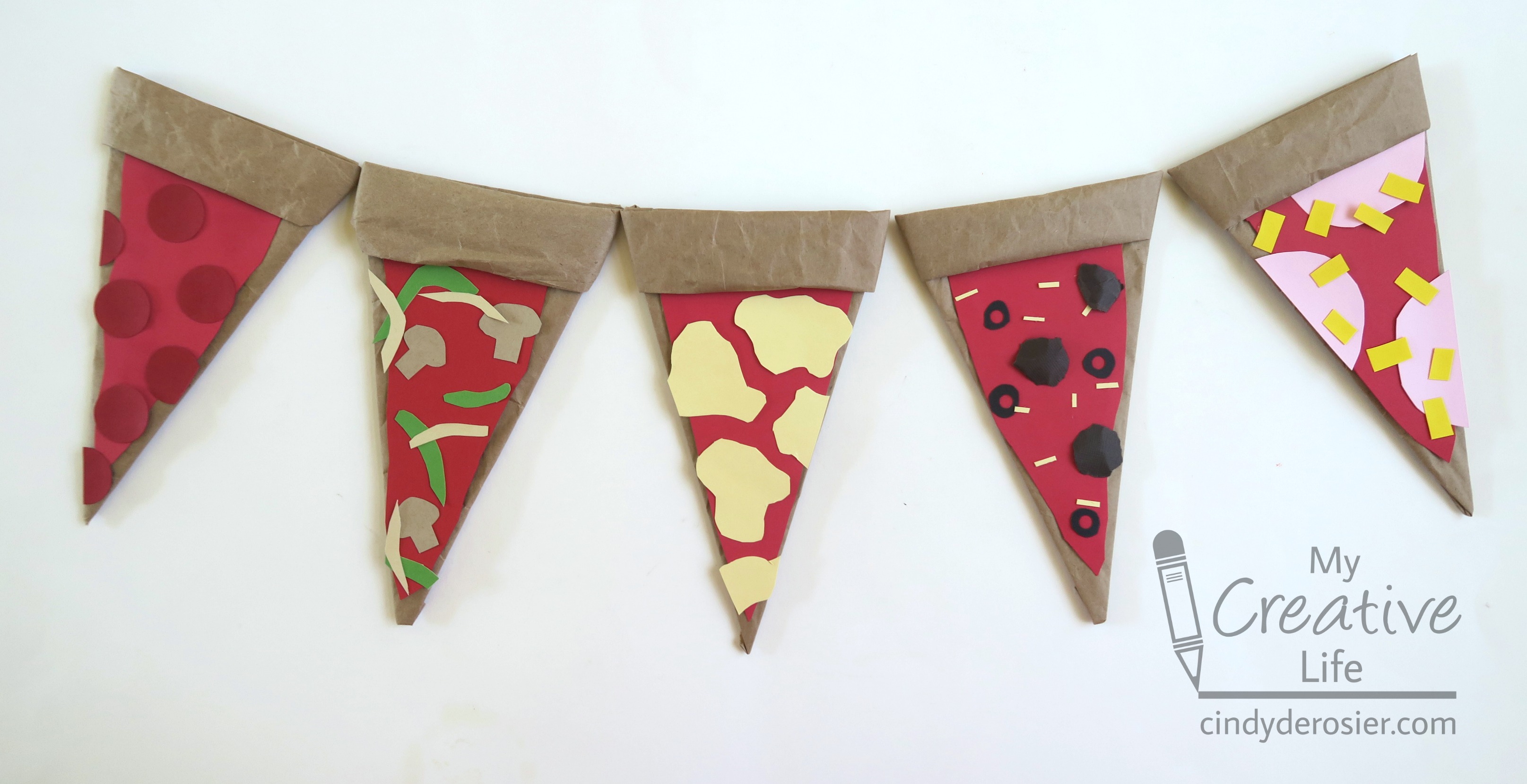 Pizza Banner | Fun Family Crafts