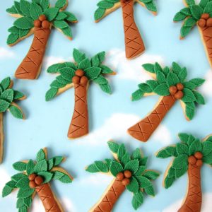 Palm Tree Cookies | Fun Family Crafts