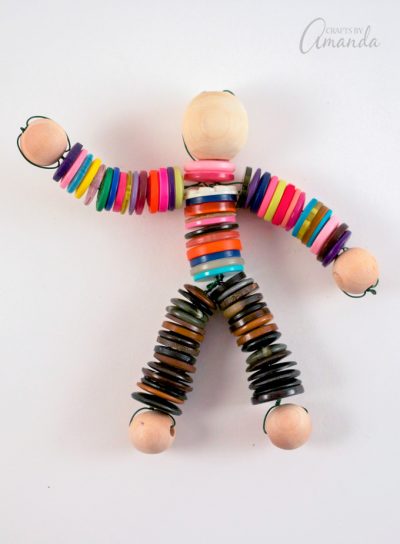 Button Doll | Fun Family Crafts