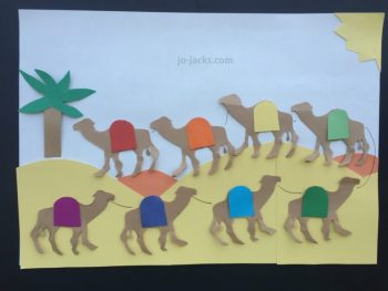 Camel Caravan Craft | Fun Family Crafts