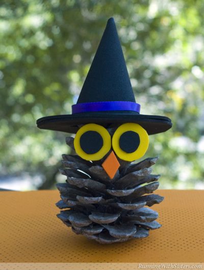 Witchy Pinecone Owl | Fun Family Crafts