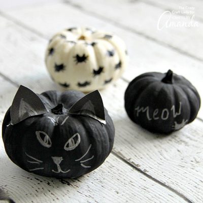 Black Cat Pumpkins | Fun Family Crafts