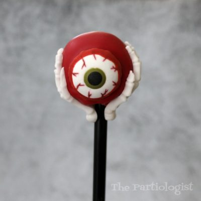 Eerie Eyeball Skeleton Hand Cake Pop | Fun Family Crafts