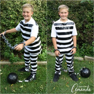 Duct Tape Prisoner Costume | Fun Family Crafts