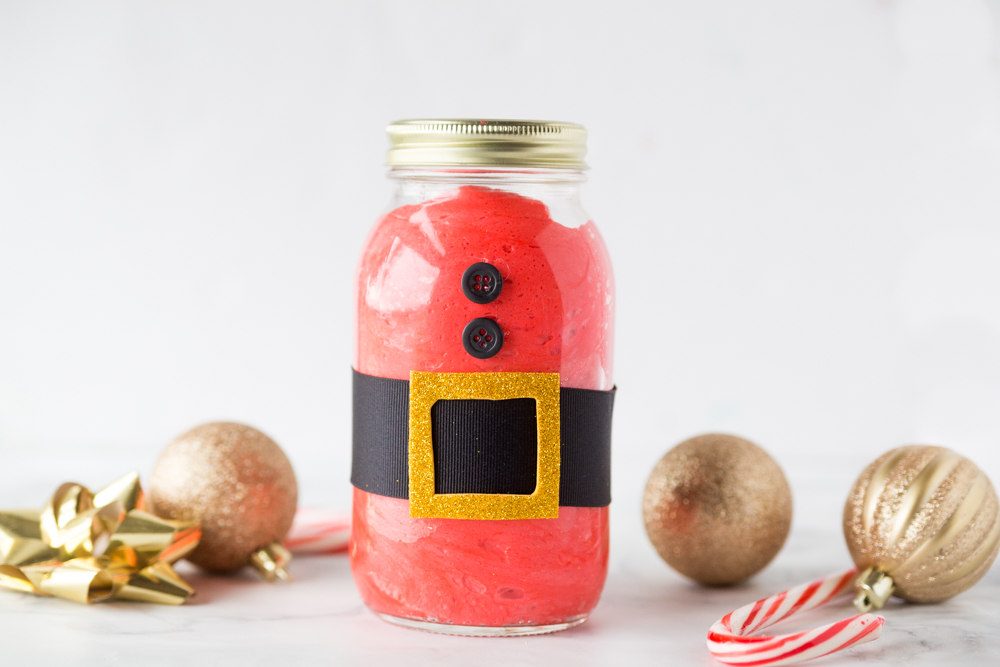 Fluffy Santa Slime | Fun Family Crafts