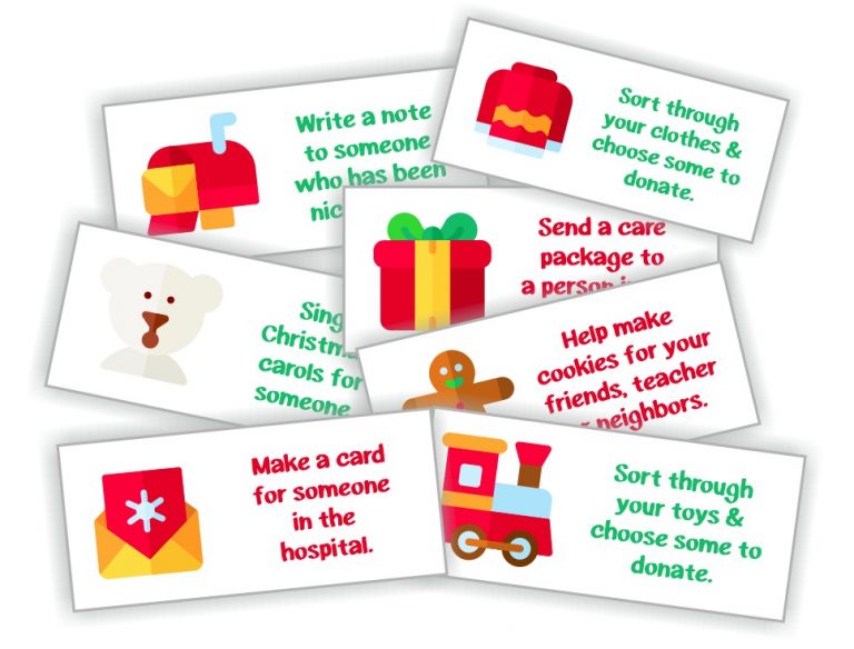 Printable of Holiday Cheer Challenges | Fun Family Crafts