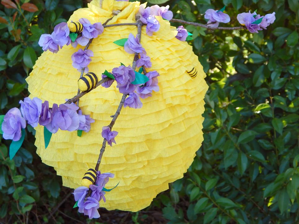 Beehive Pinata | Fun Family Crafts