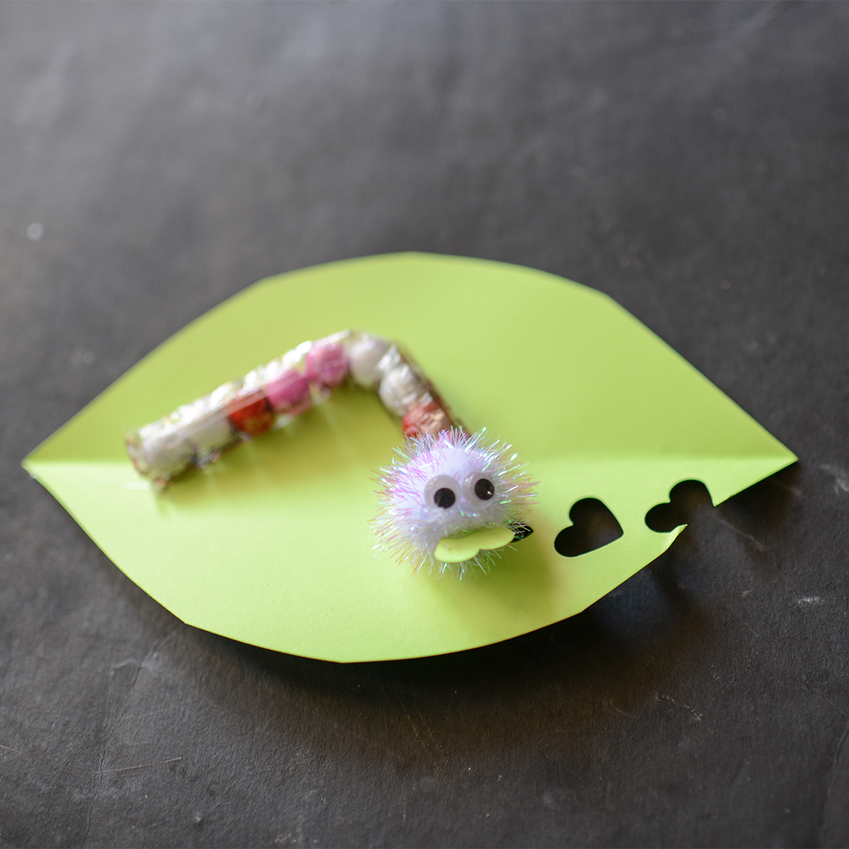 Love Bug Chocolate Caterpillar | Fun Family Crafts