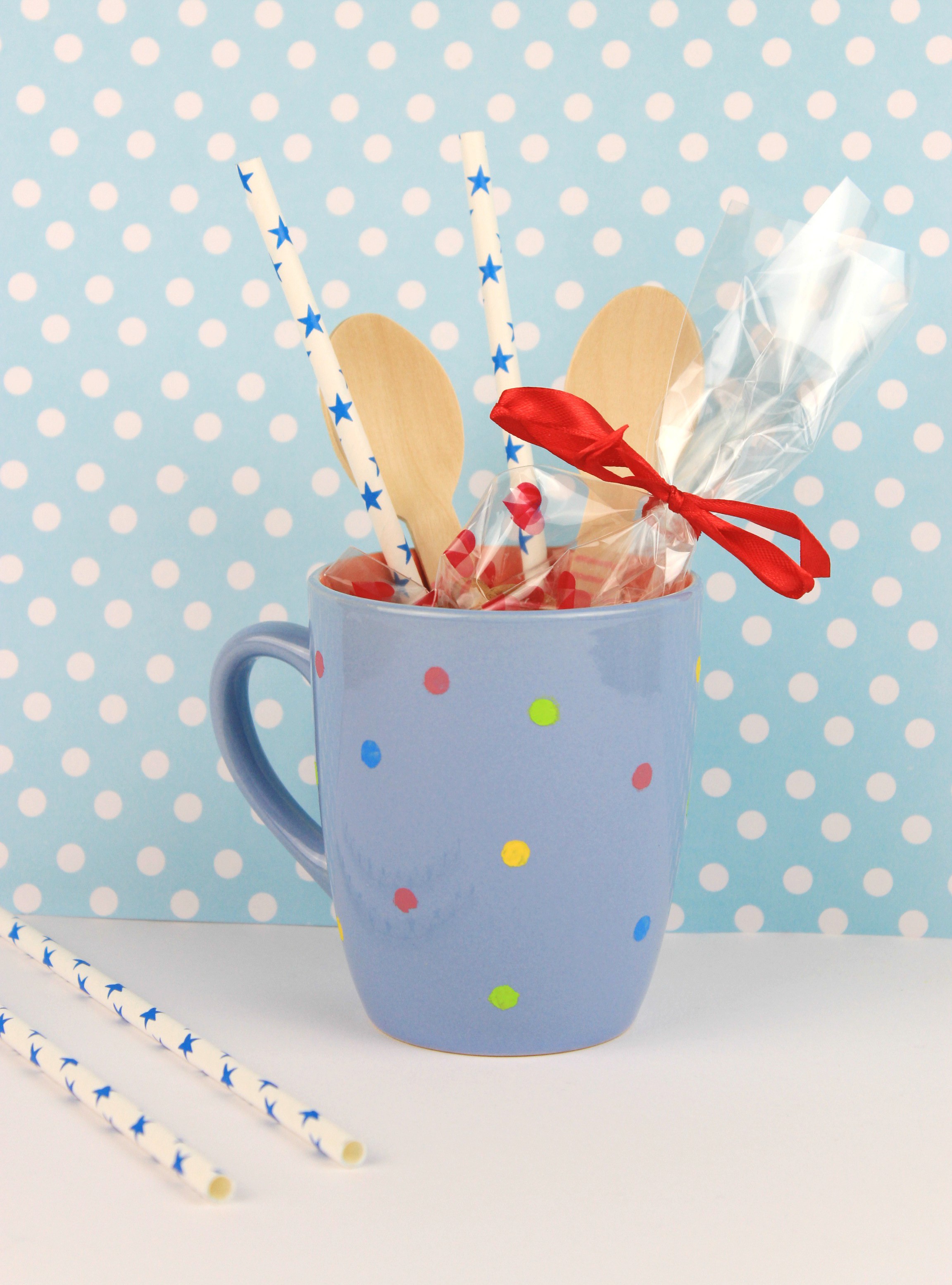 Polka Dot Coffee Cup | Fun Family Crafts