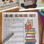 Printable Library Scavenger Hunt | Fun Family Crafts