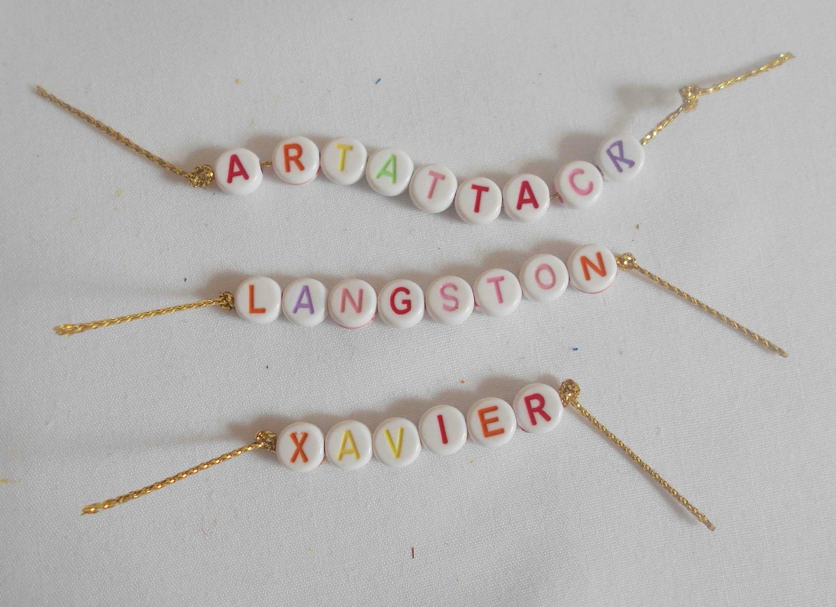 Name Bracelets | Fun Family Crafts