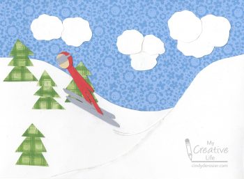 Olympic Ski Jump Craft | Fun Family Crafts