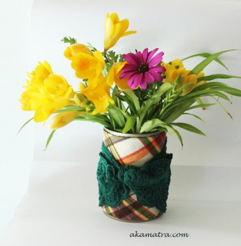 Recycled Can Spring Vase | Fun Family Crafts