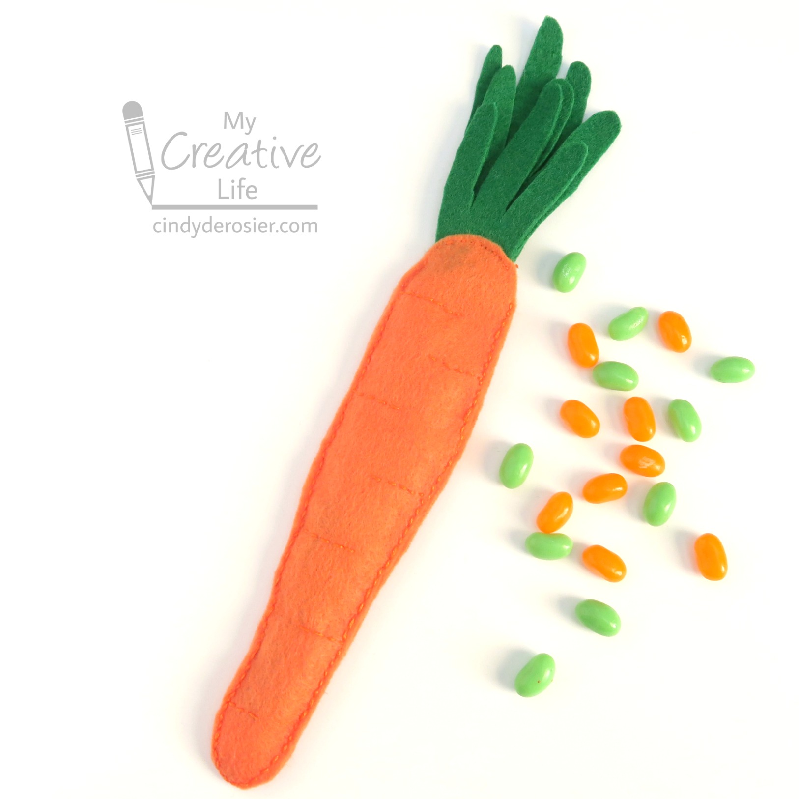 Candy-Stuffed Felt Carrot | Fun Family Crafts