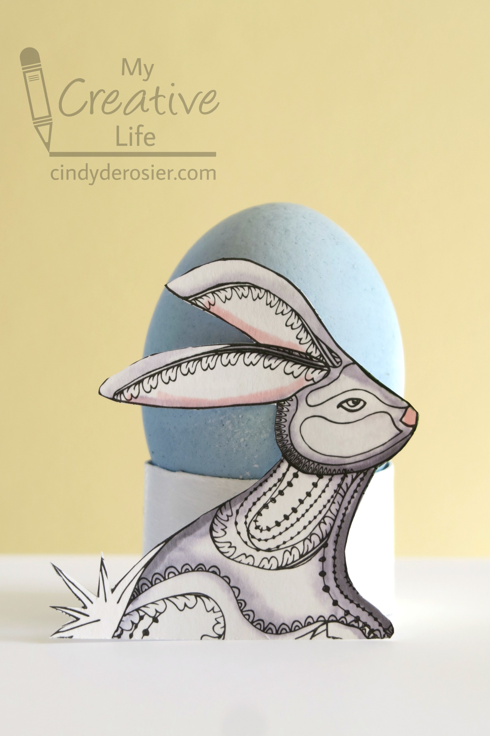 Bunny Egg Cup | Fun Family Crafts