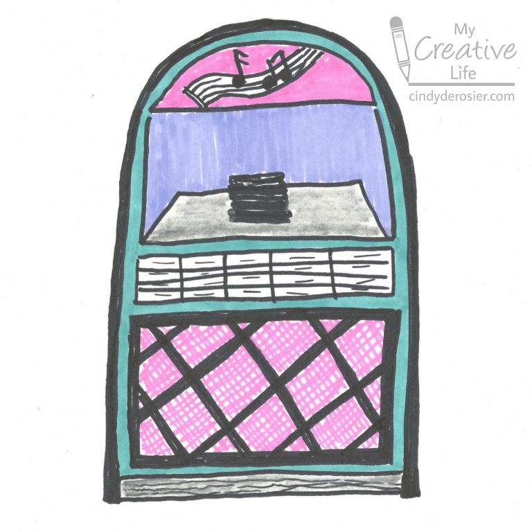 How to Draw a Jukebox | Fun Family Crafts