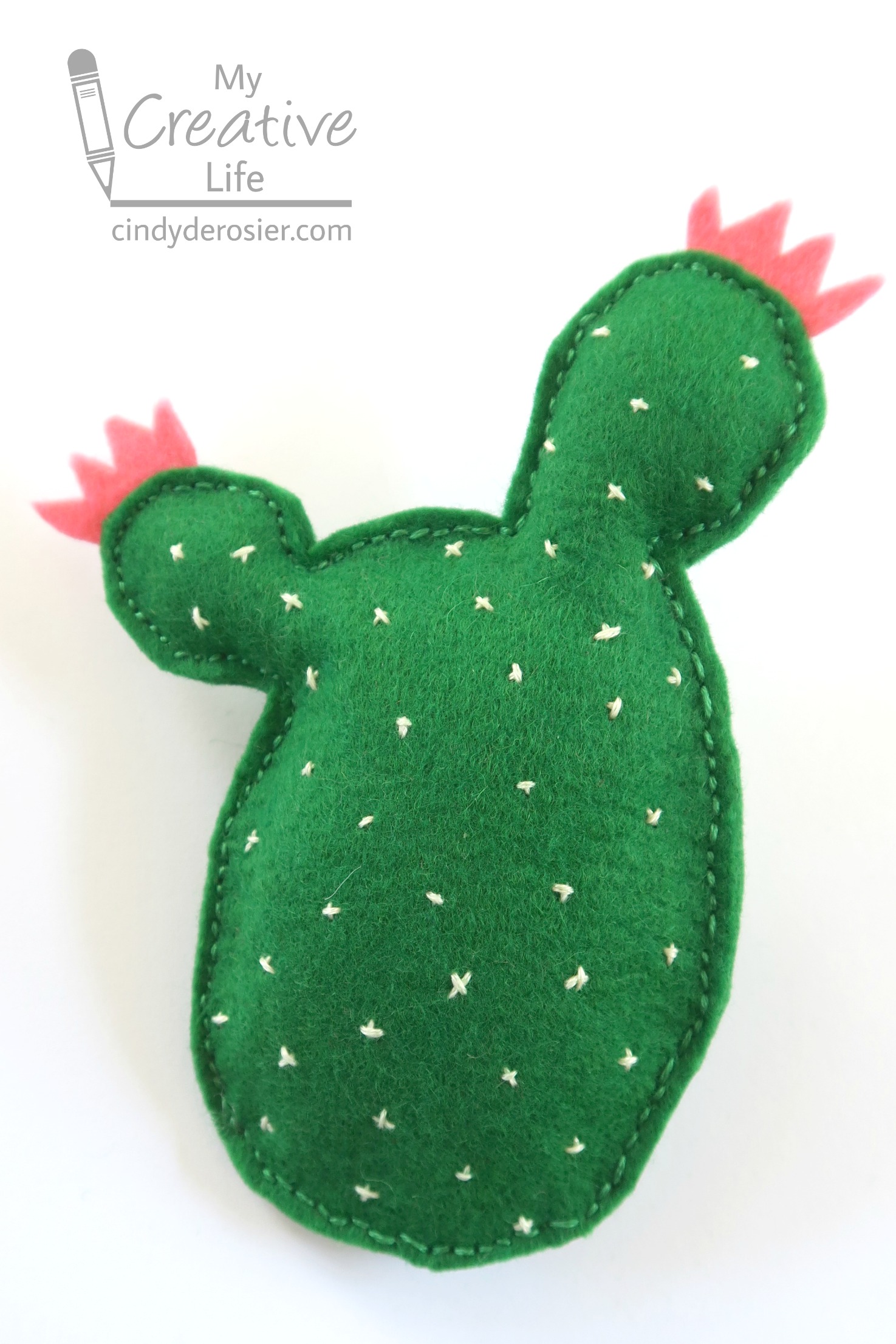 Stuffed Felt Cactus | Fun Family Crafts