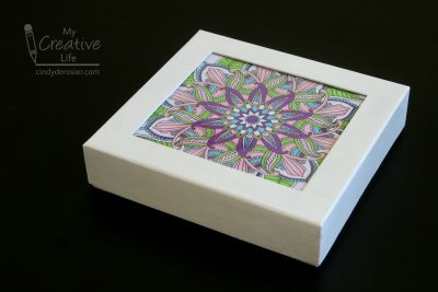 Coloring Page Gift Box | Fun Family Crafts