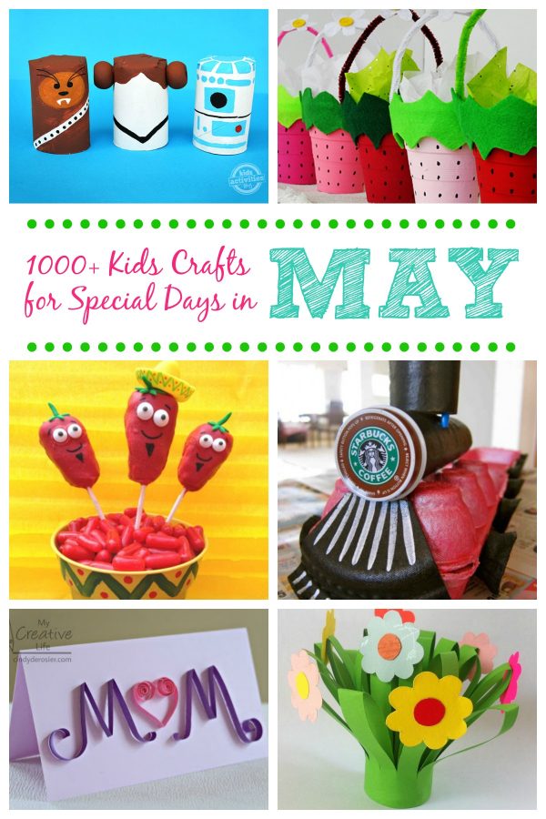 Kids Crafts for Special Days in May | Fun Family Crafts