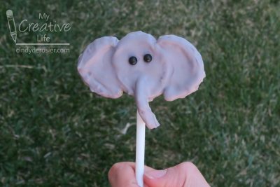 Edible Elephant-on-a-Stick | Fun Family Crafts