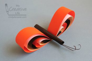 Paper Monarch Butterfly Craft | Fun Family Crafts