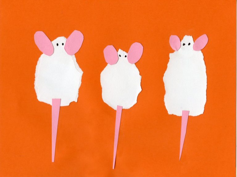 3 Torn Mice | Fun Family Crafts