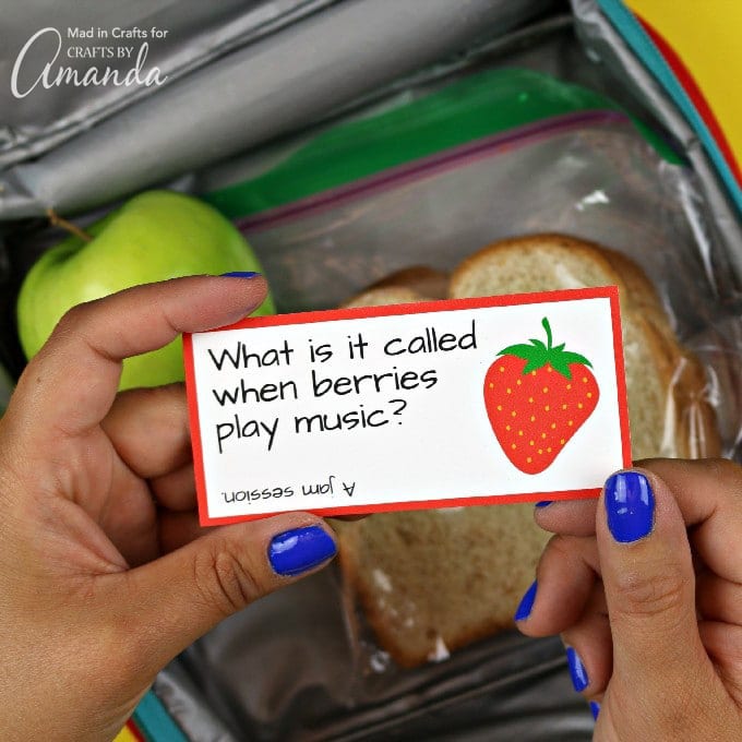 Lunchbox Joke Cards | Fun Family Crafts
