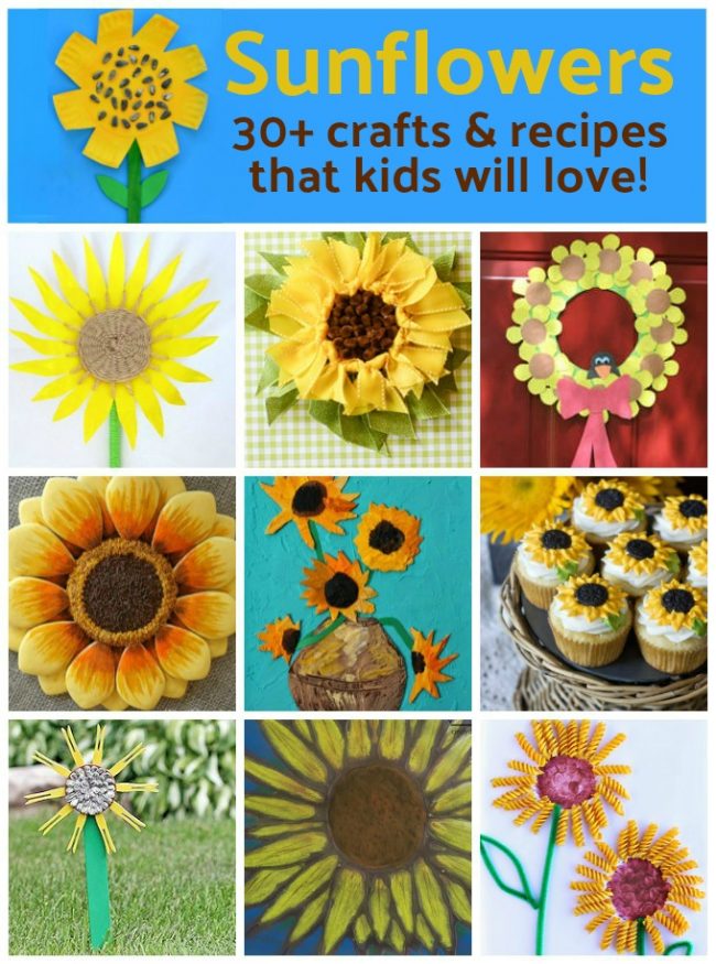 Sunflower Crafts and Recipes | Fun Family Crafts