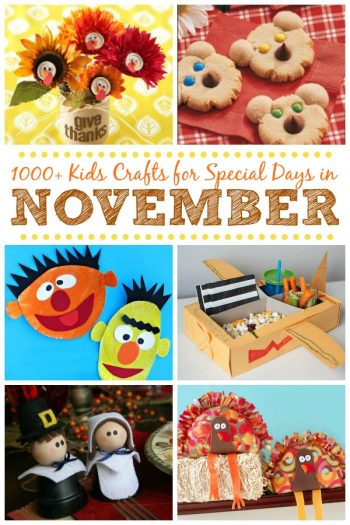 Kids Crafts for Special Days in November | Fun Family Crafts