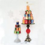 Whimsical Thread Spool Christmas Tree | Fun Family Crafts