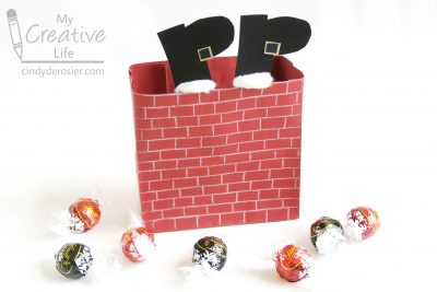 Santa in the Chimney | Fun Family Crafts