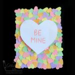 Conversation Heart Valentine Art | Fun Family Crafts